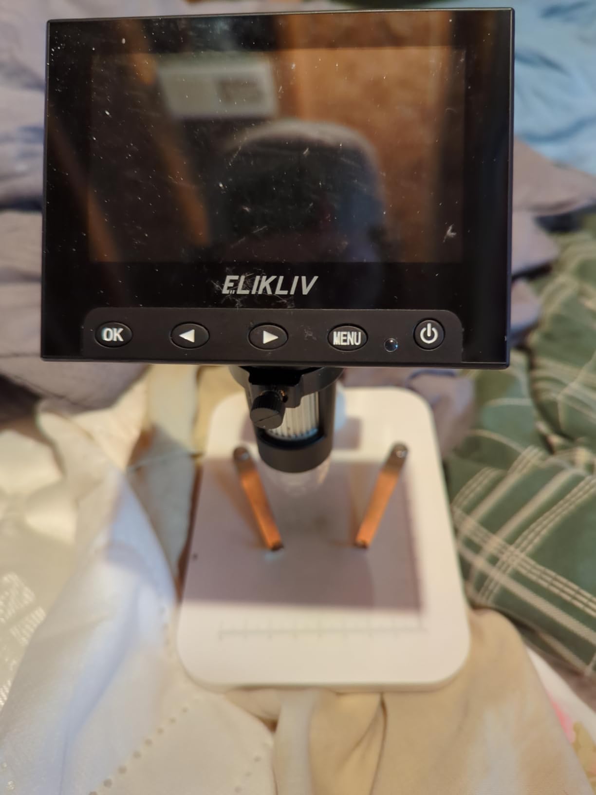 $9/mo - Finance Elikliv Microscope, LCD Digital Coin Microscope 1000x ...