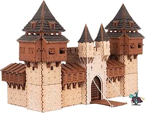Amazon.com: Medieval Castle Defense Bundle - One Barbican and Two Eyrie ...