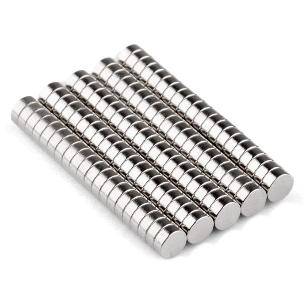Amazon.com: Small Round Disc Magnets 5x2mm - Magnetic Fastener Craft ...