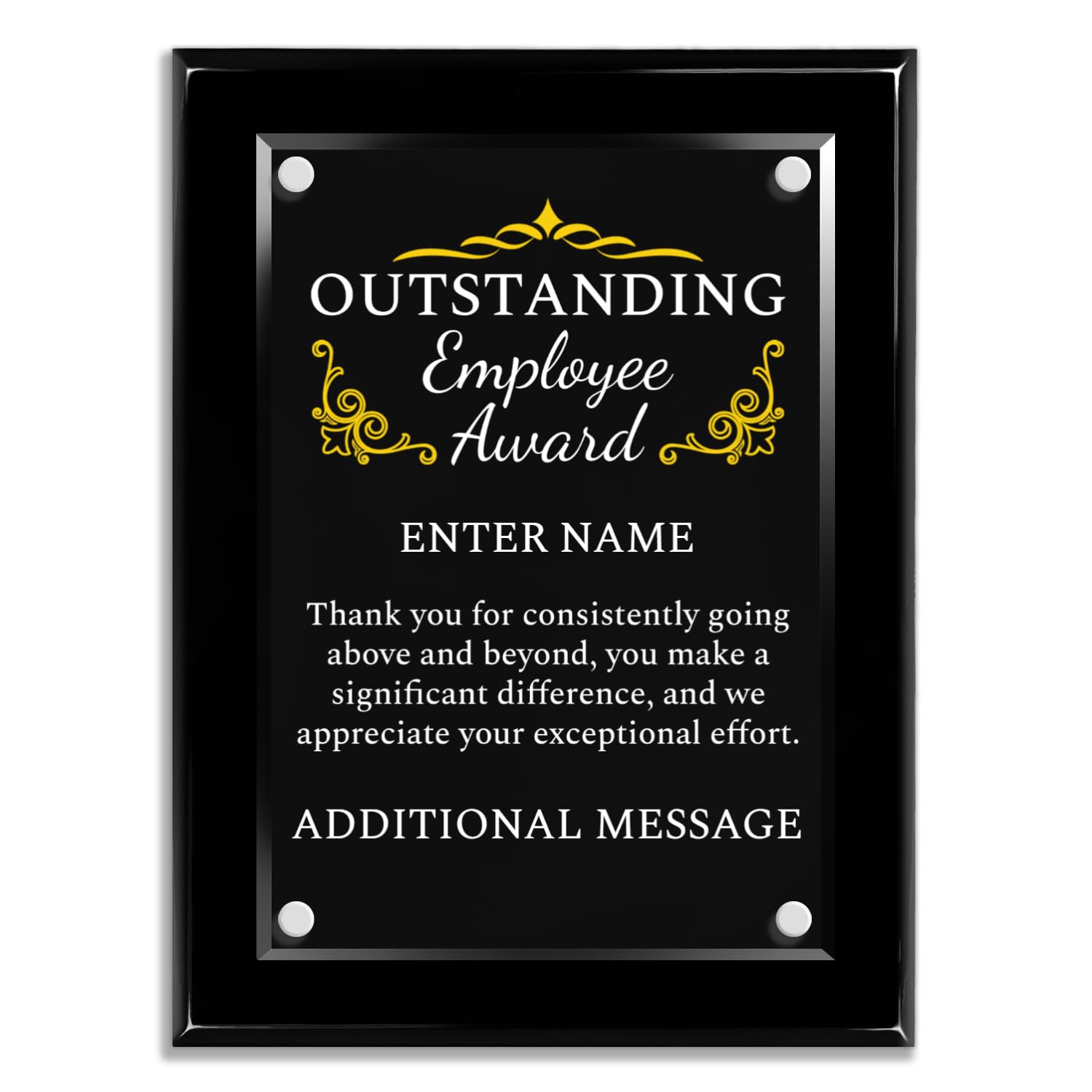 Employee Appreciation Plaques