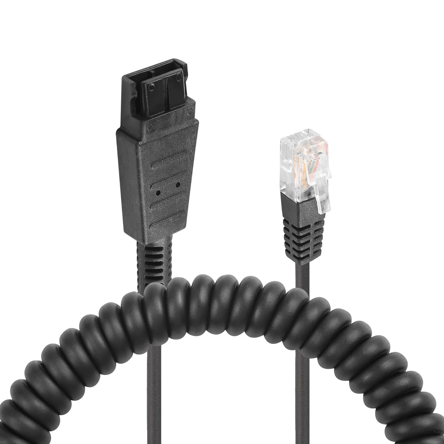 SinLoon RJ9 to QD Adapter Cable Headset Adapter Cable Quick Disconnect ...