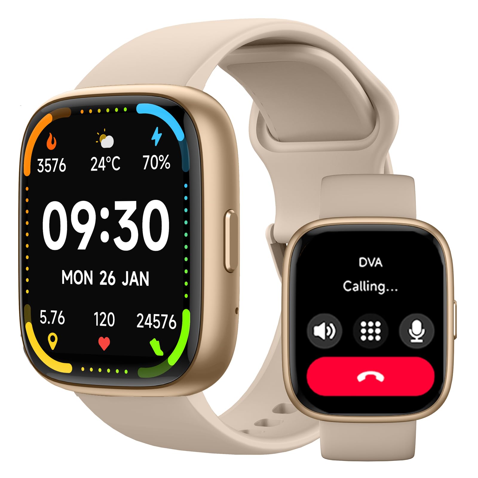 Smart Watch for Men Women with Bluetooth Call 1.83", Alexa Built-in ...