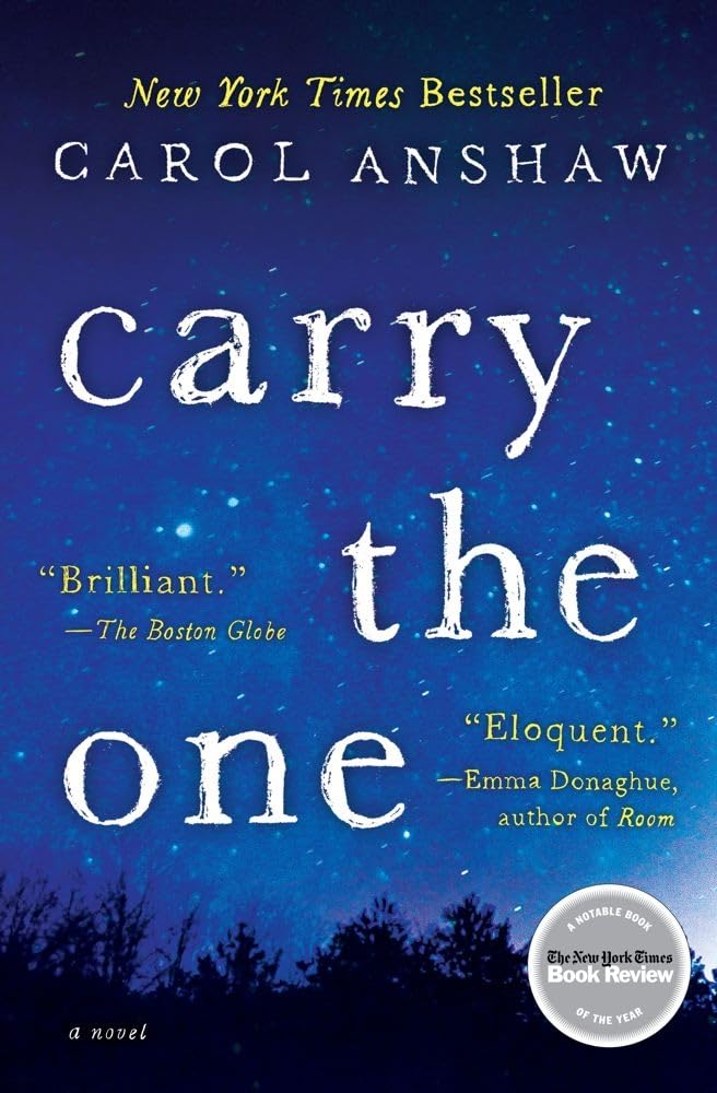 Amazon.com: Carry the One: A Novel: 9781451656930: Anshaw, Carol: Books