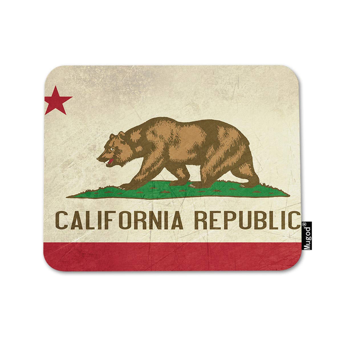 Black And White California Bear Flags California US Flags [dot]