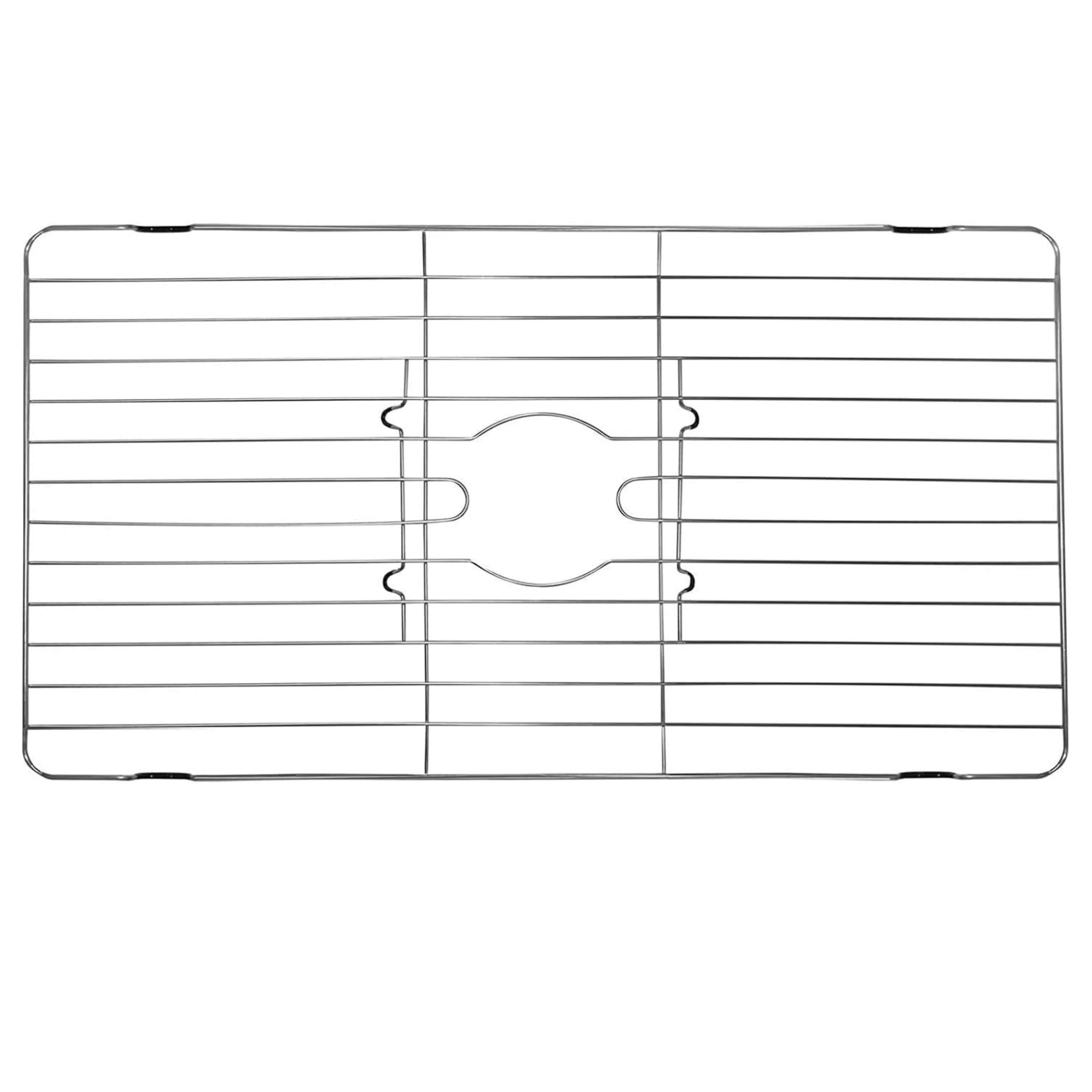 Snapklik.com : Stainless Steel Sink Protector Sink Mat Stainless Steel ...