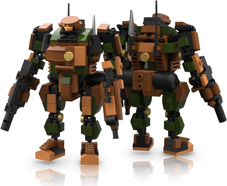 MyBuild Mecha Frame Sci-Fi Mecha Kit Construction Blocks Building Toy ...