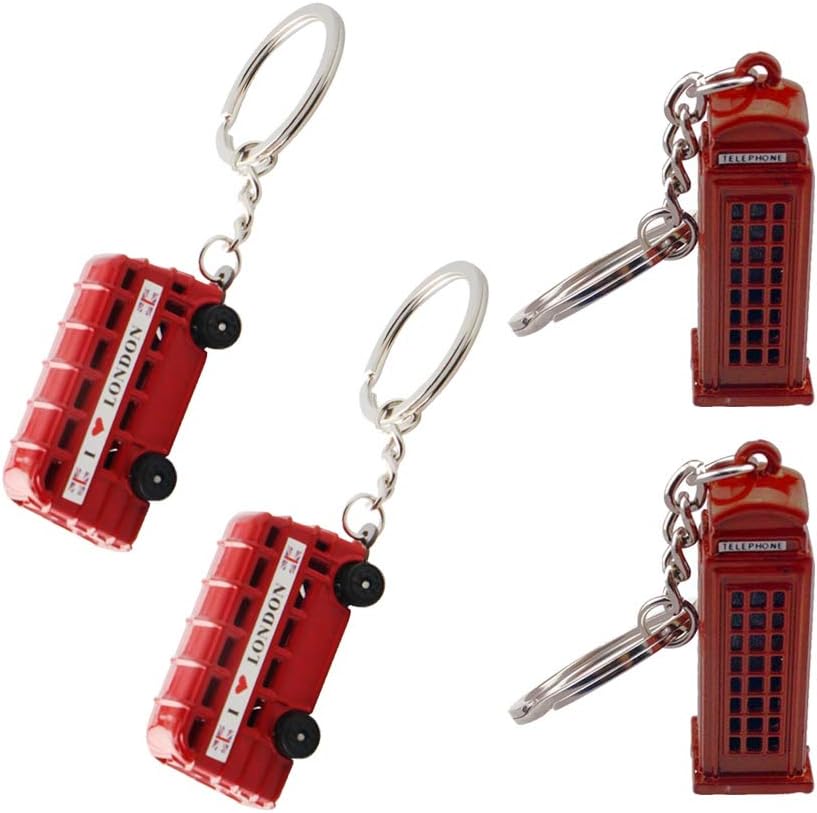 Amazon.com: Gold Big Ben London Key Chain, Key Ring or Key Fob; 2 ...