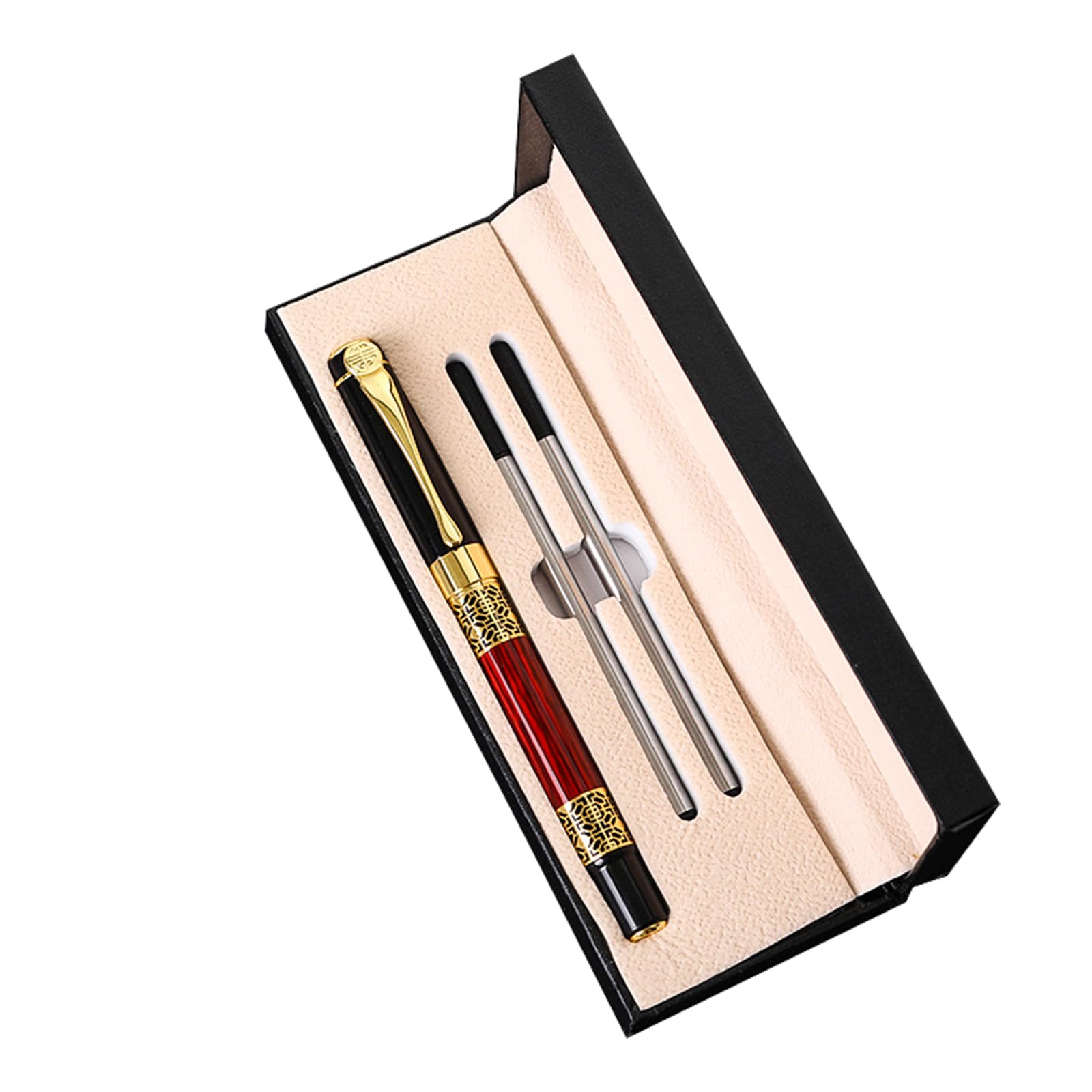 HEmlSkron Ballpoint Pens, 1.0mm Metal Signature Pen for Business Men ...