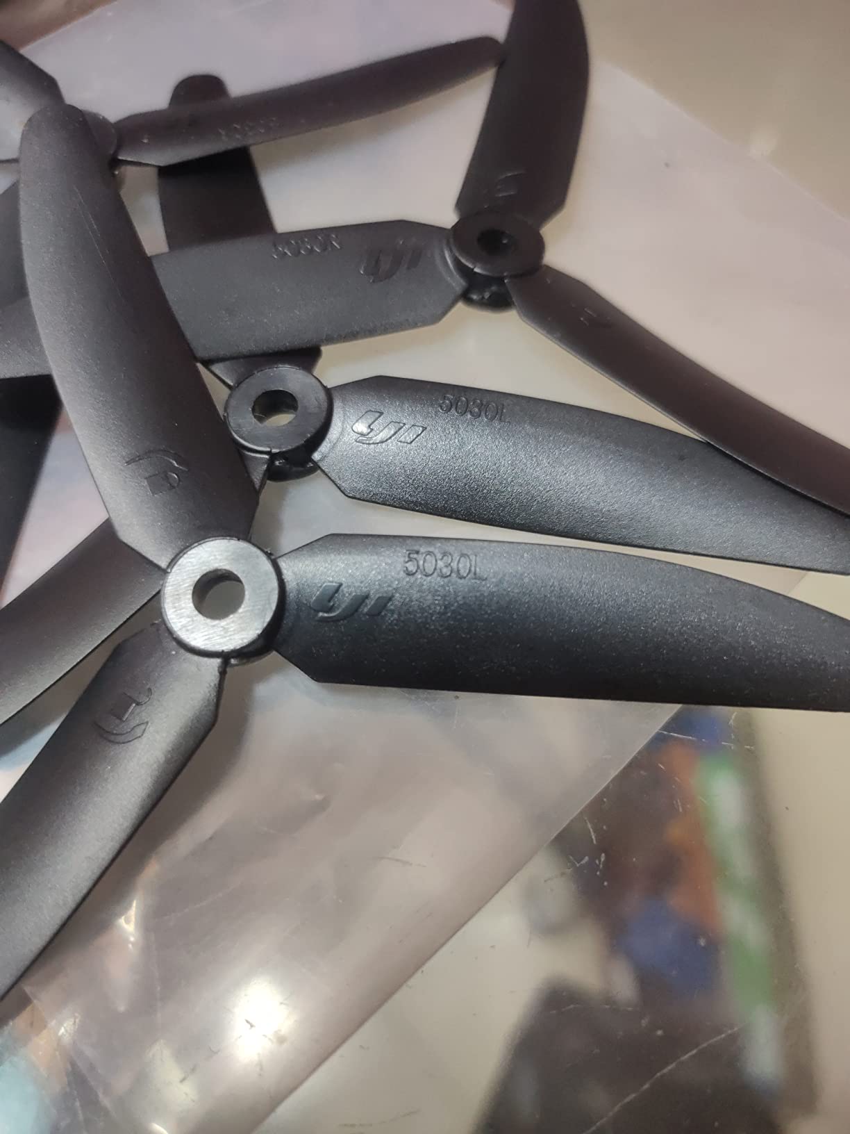 INVENTO 1 Pair 5 inch Long 5045 CW/CCW 3 Blade Propeller Prop for RC ...