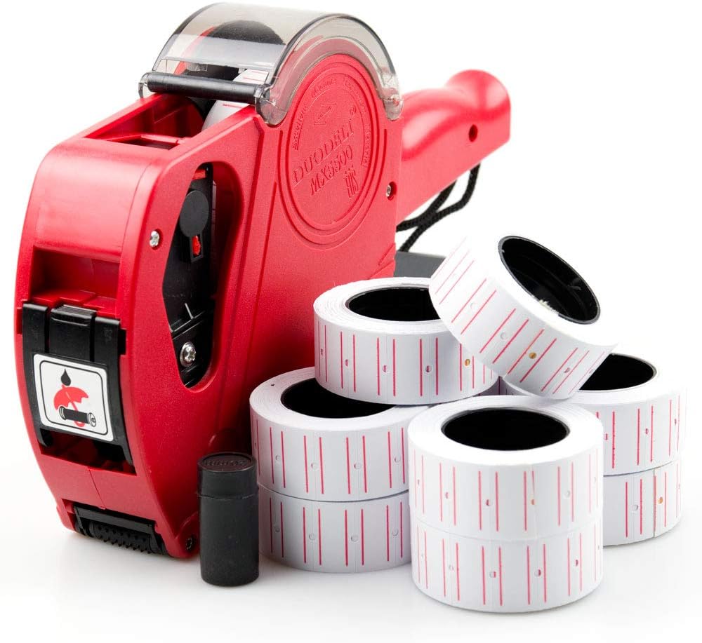 ABN Finest Price Tag Gun Pricing Tagging Gun Machine with 11000 Label ...