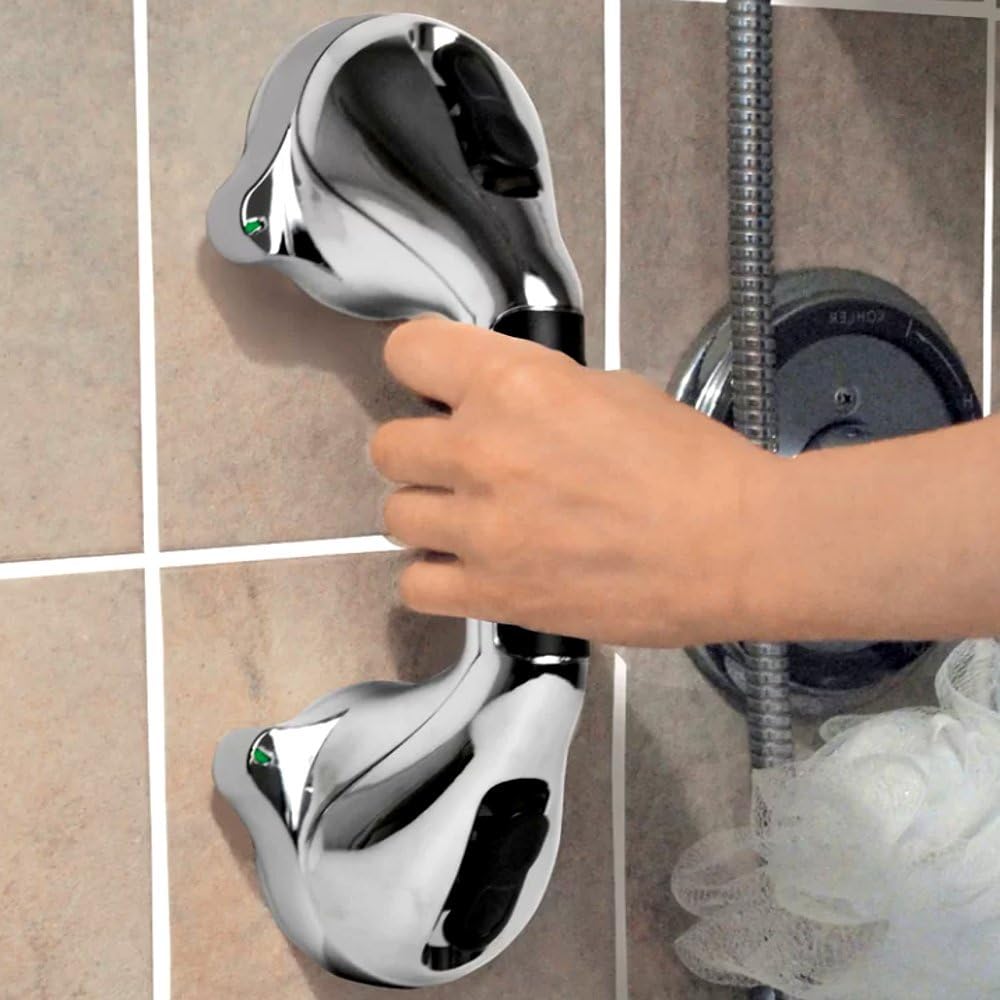 Amazon.com: Handicap Grab Bars with Suction Cups for Bathroom, Super ...