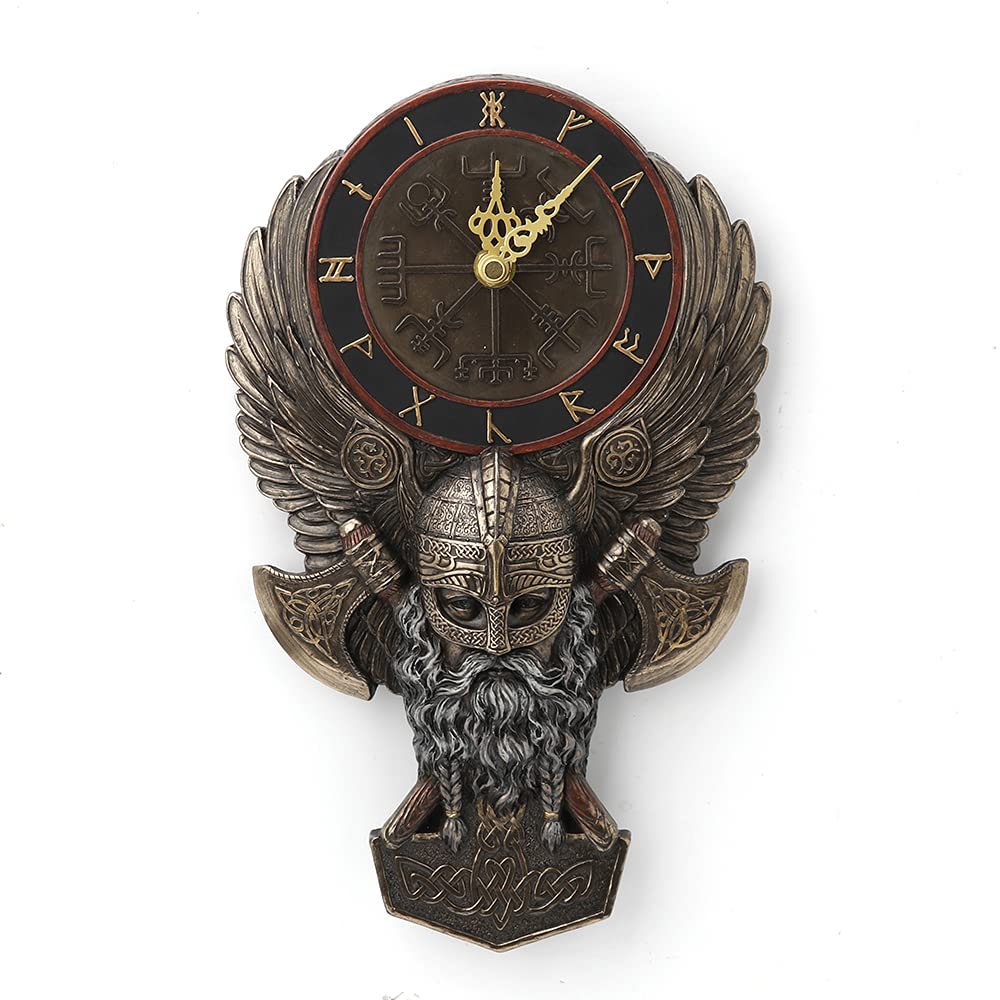 Amazon.com: Veronese Design 11 3/8" Twin Axe Viking Berserker Wall ...