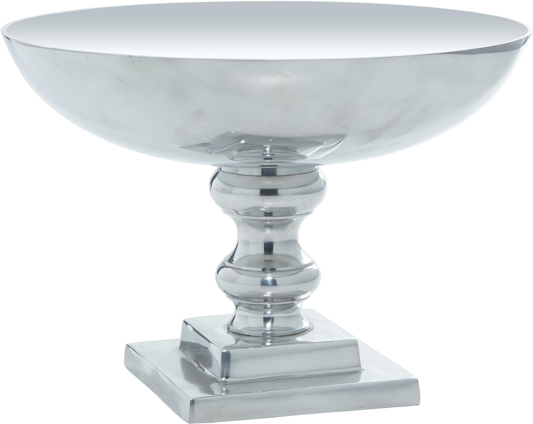 Amazon.com: Footed Fruit Bowl, Silver Fruit Bowl for Kitchen Counter ...