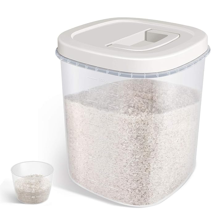 Buy TBMax 10L Rice Storage Bin Airtight Food Container Sealed Storage ...