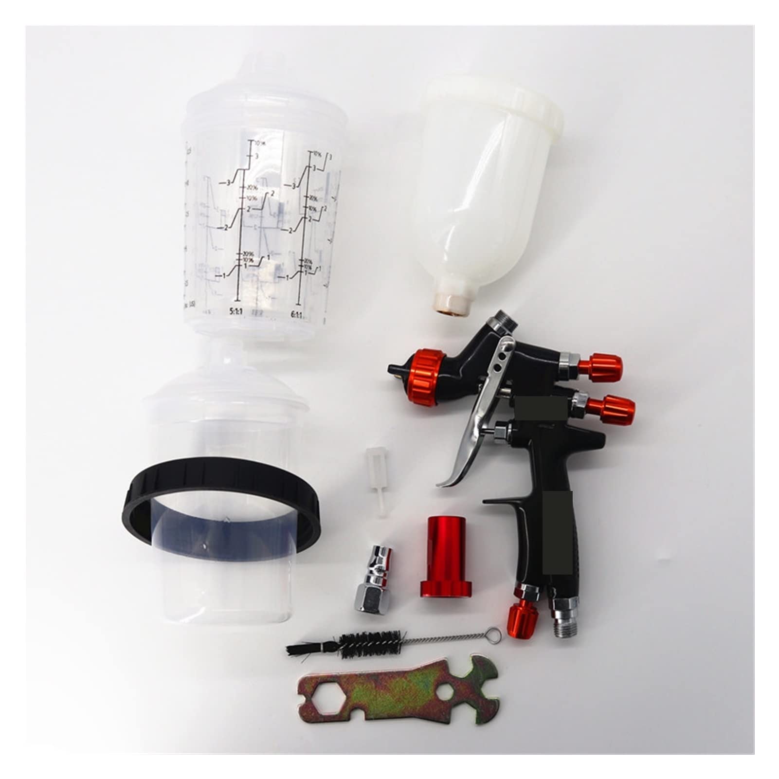Buy Sandblasting Spray With 400CC Mix Cup Air Spray With Paint Mixing ...