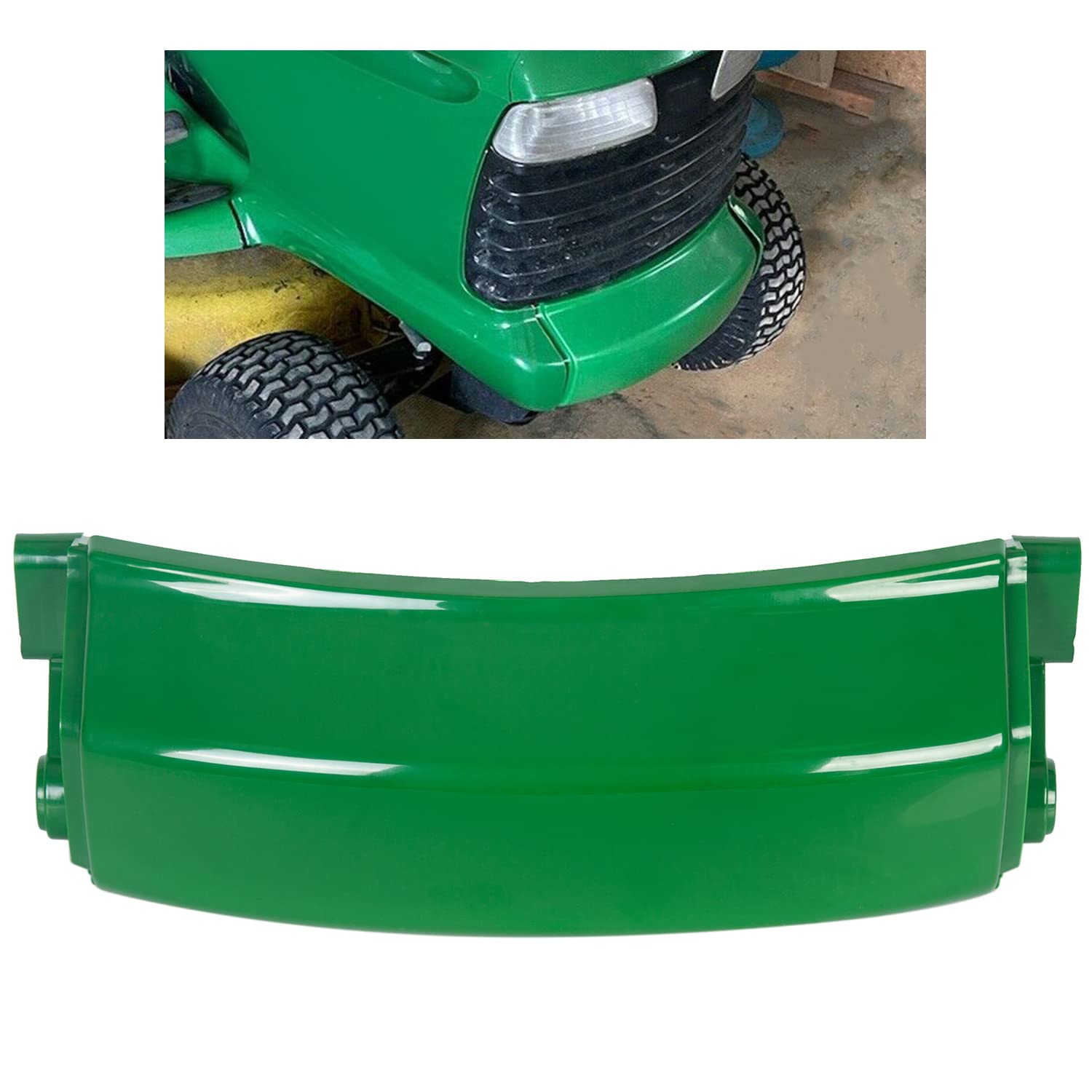 Amazon.com: ECOTRIC Front Bumper with Hardwares Compatible with John ...