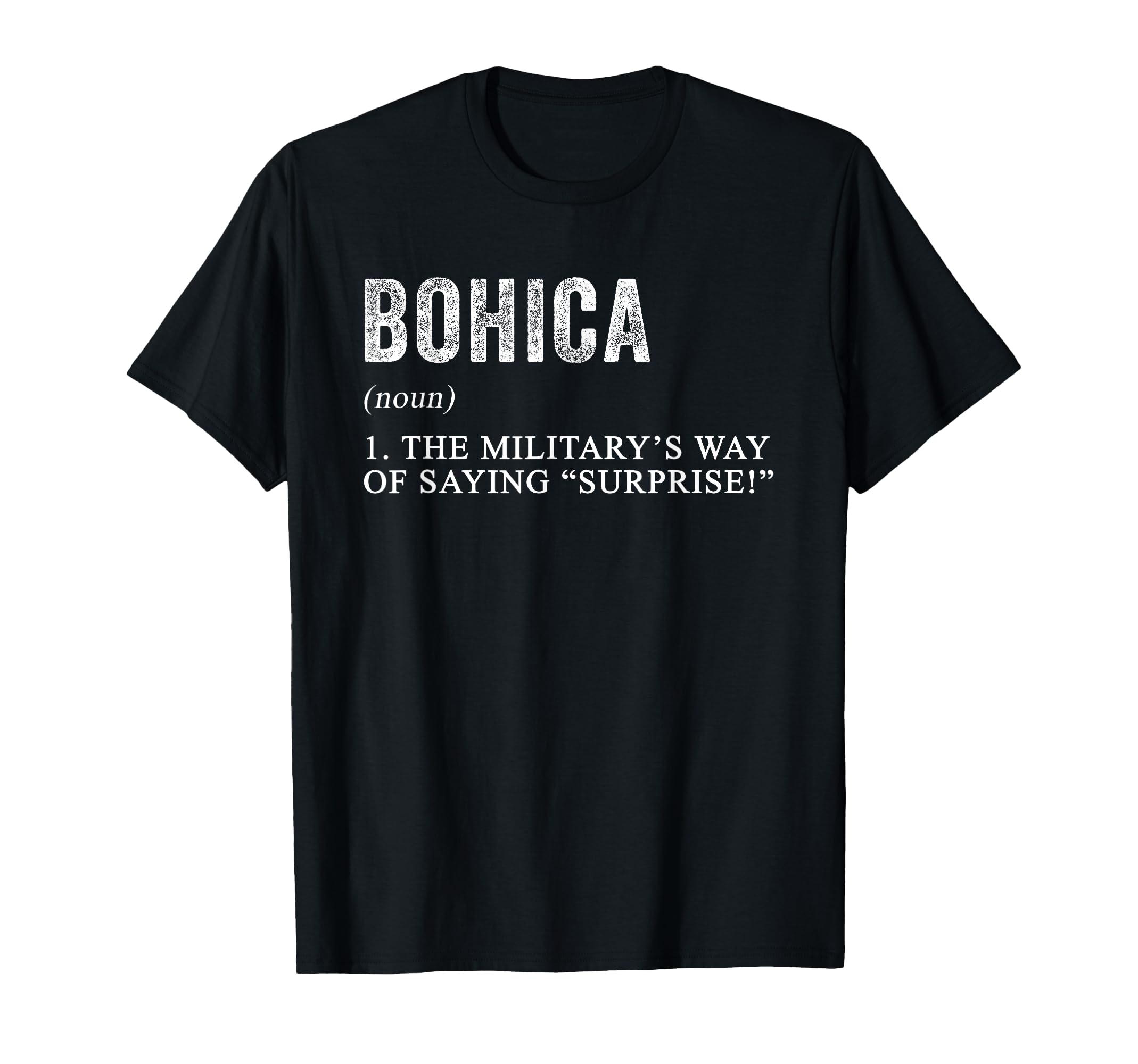 Amazon.com: BOHICA Definition Funny Phonetic Alphabet Military Humor T ...