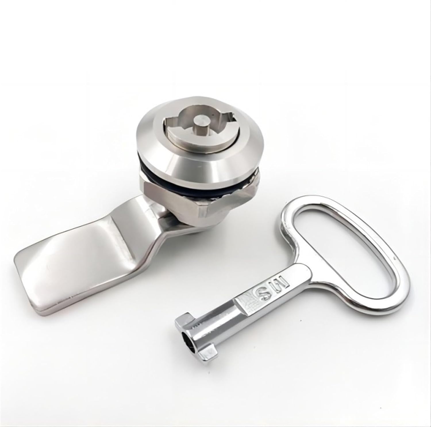 Amazon.com: 1 Set Zinc Alloy with Key Tongue for Door Lock Can Turn Tongue Electric Cabinet Door ...