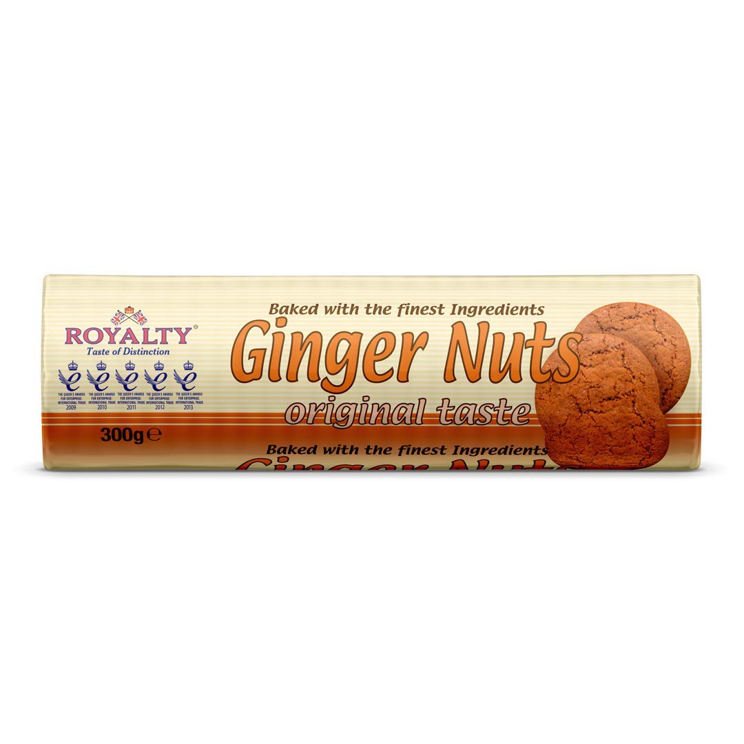 Amazon.com : Royalty Ginger Nuts Biscuits 300 g : Everything Else
