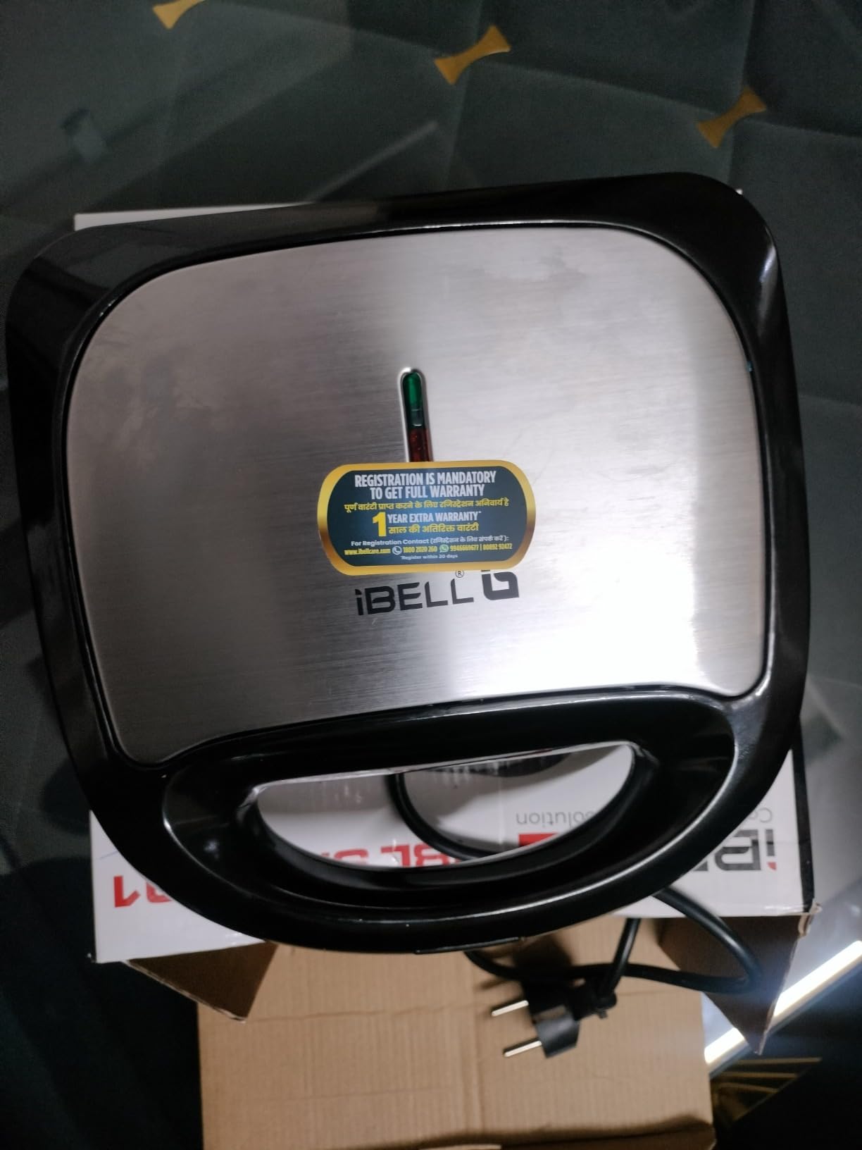 Buy iBELL SM1301 3-in-1 Sandwich Maker, Big Size, 750 Watt, with ...
