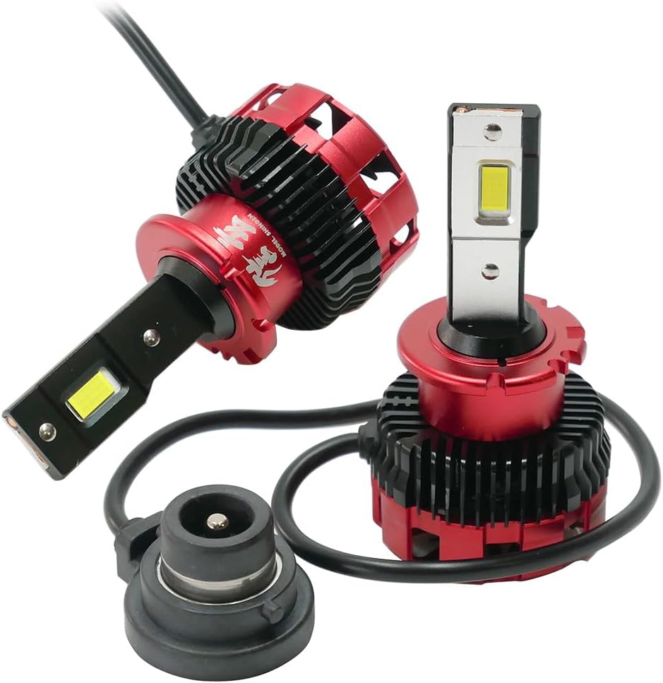 Amazon | フーガ Y50/Y51・フーガハイブリット HY51 純正HIDを明るくLED化 LEDヘッドライト D2S 6500K 8600ルーメン 日産 カスタム パーツ LED ...