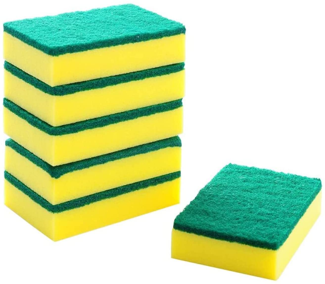 STERLING PRODUCTS Absorbent Kitchen Dishes Washing Up Sponges, Foam ...