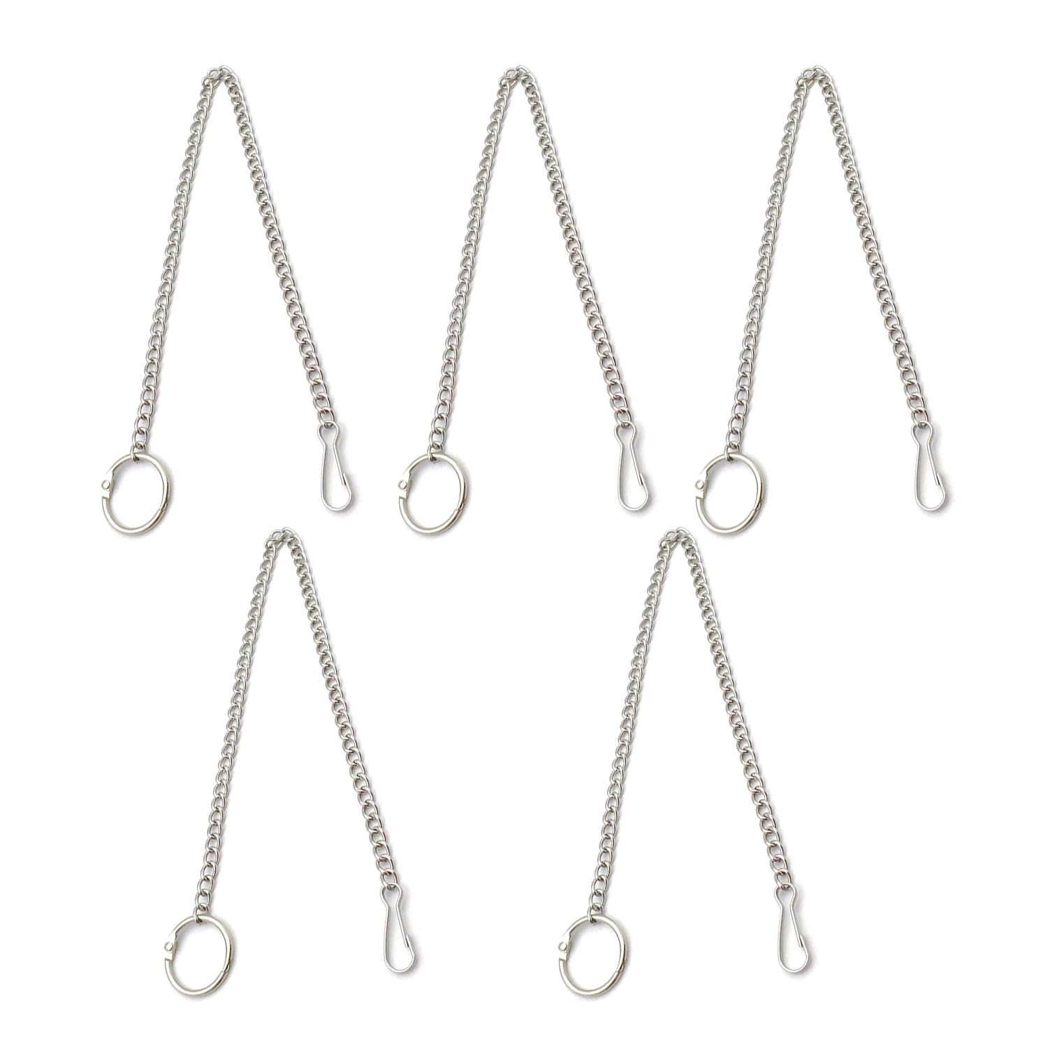 5PCS Toilet Flapper Chain 12inch, Stainless Steel Toilet Flapper Lift ...