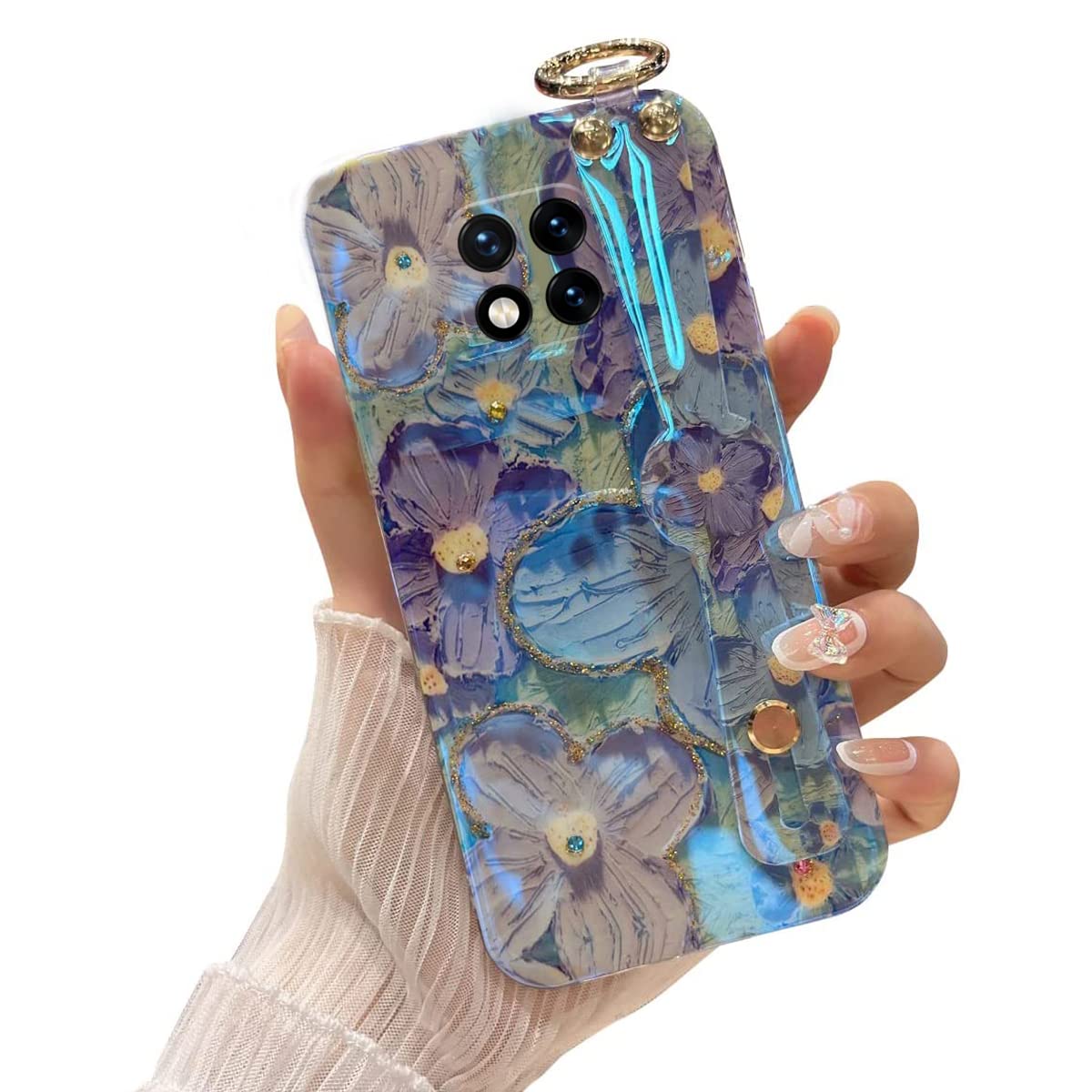 Amazon.com: Lastma for Motorola Moto G Power 2021 6.6" Case with Wrist ...