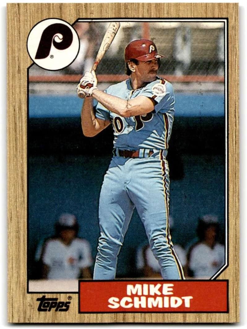 Amazon.com: 1987 Topps #430 Mike Schmidt : Collectibles & Fine Art