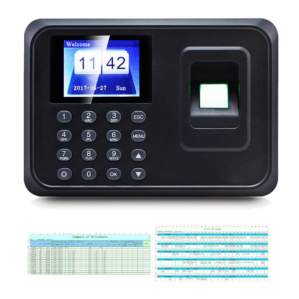 Buy Biometric Fingerprint Time Clock, Biometric Fingerprint Attendance ...