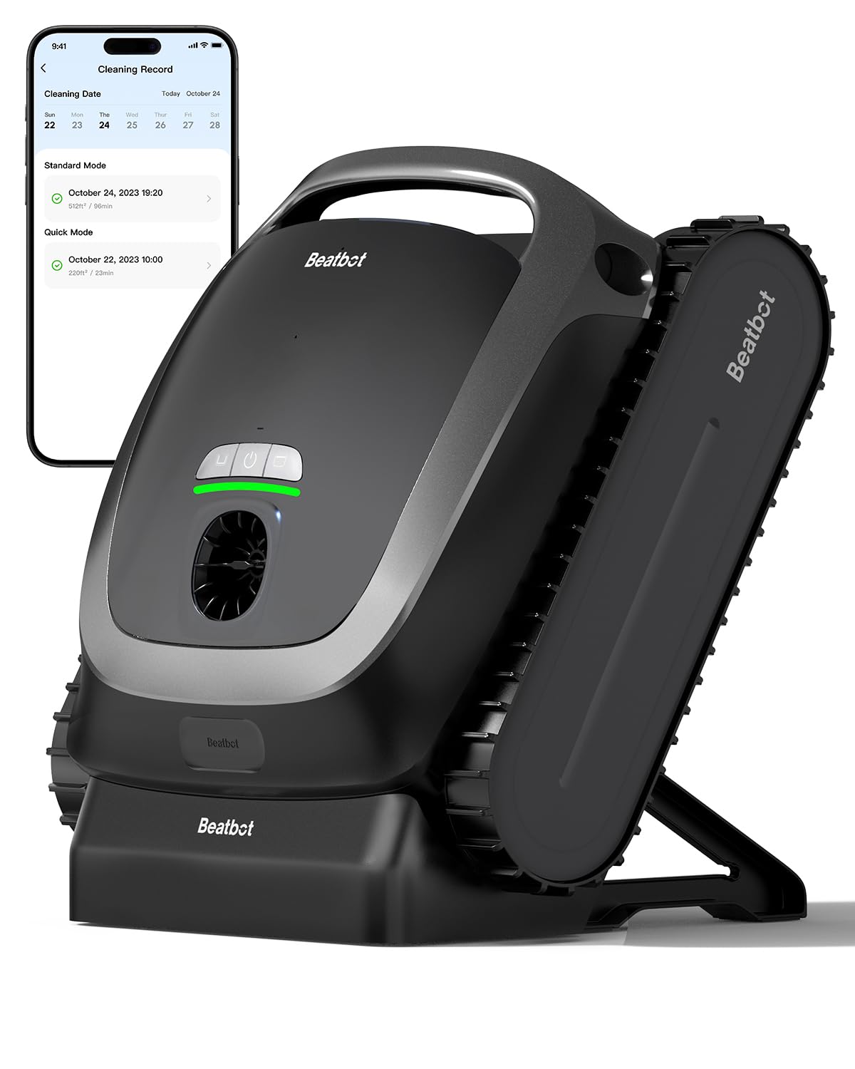 Beatbot AquaSense Robotic Pool Cleaner with Hook, Suports Floor, Walls ...