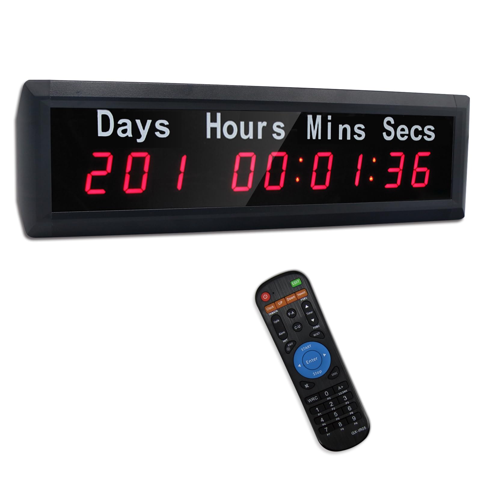 Amazon.com: LUCKY TIME LED Christmas Countdown Clock, Upgraded ...