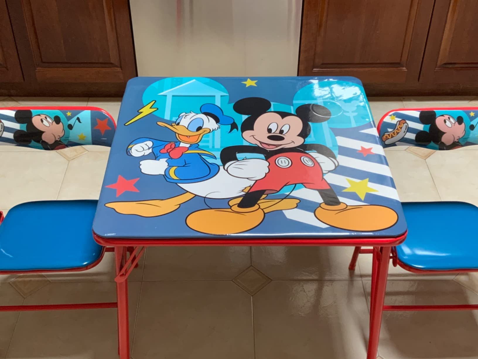 Amazon.com: Mickey Mouse Activity Folding Table & Chair Sets For ...