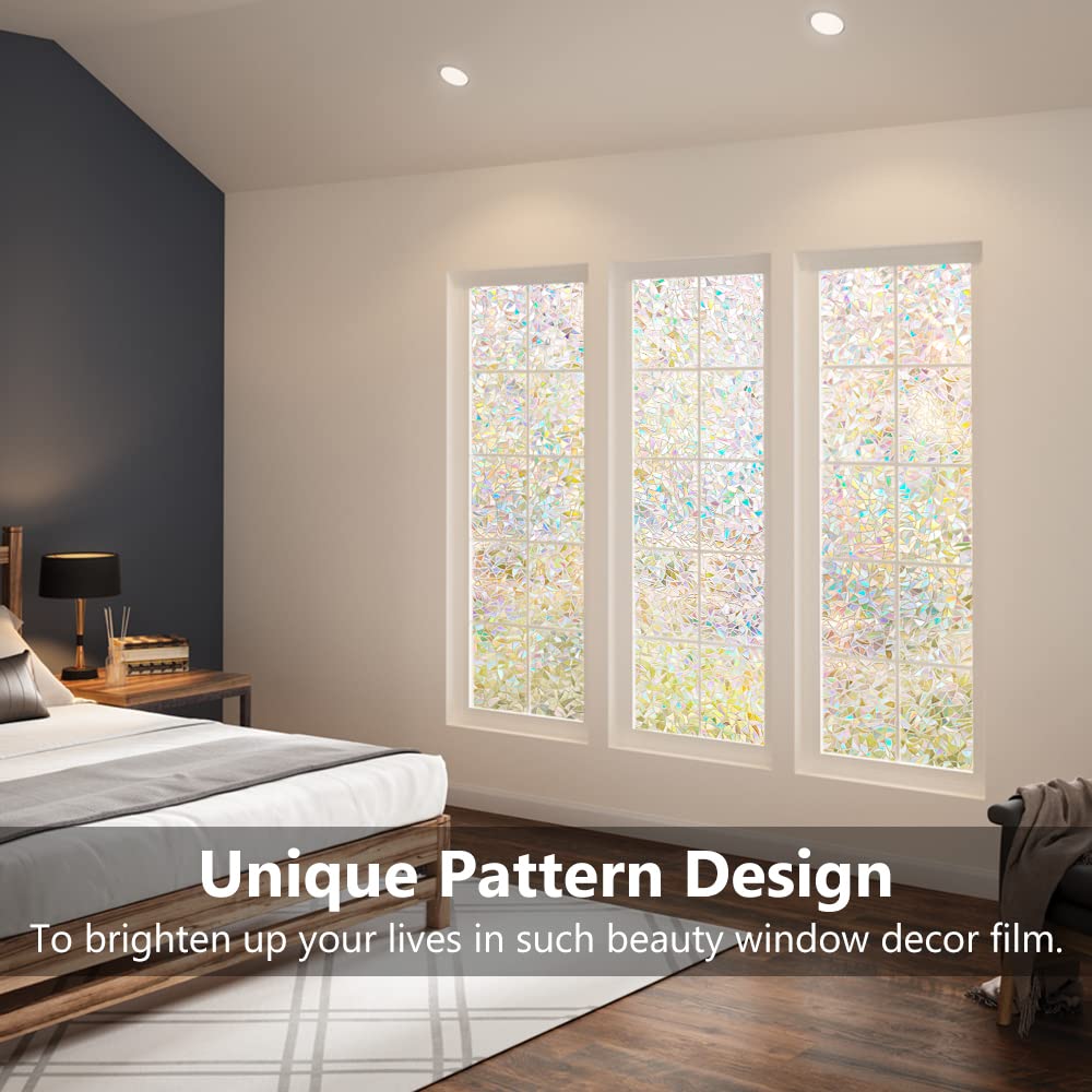 LEMON CLOUD Window Privacy Film, Decorative Window Film, Stained Glass ...