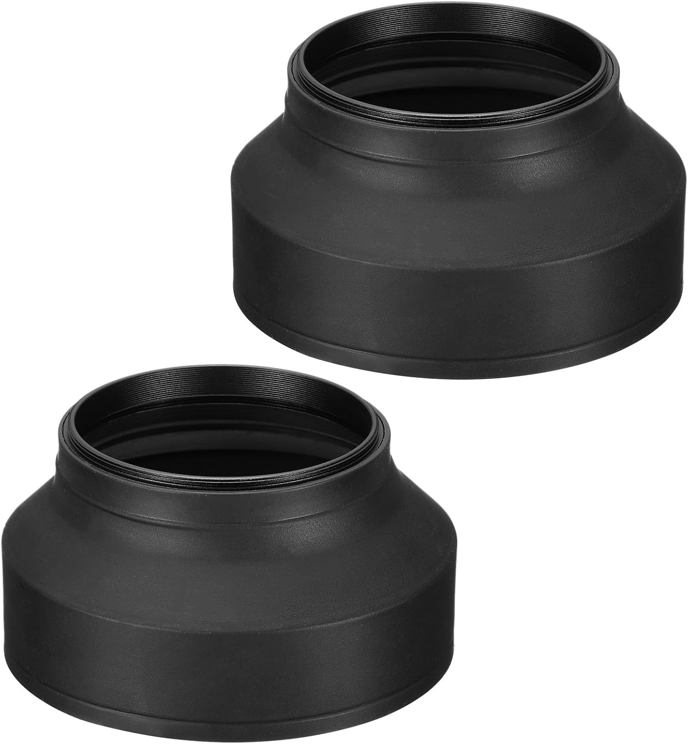 Amazon.com : PATIKIL 67mm Camera Lens Hood, 2Pcs Rubber Collapsible ...