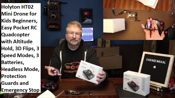 Watch Holyton HT02 Mini Drone for Kids Beginners,Easy Pocket Drone on ...
