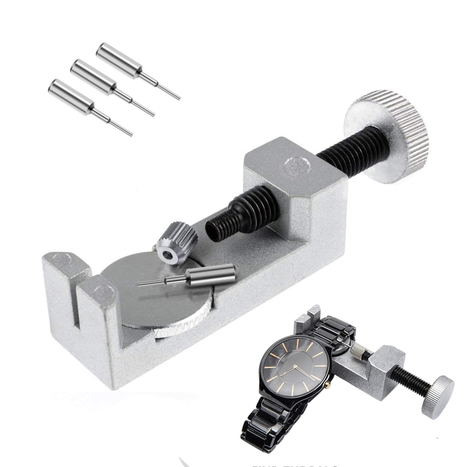 DHinkyoung Height-Adjustable Watch Link Removal Kit, Watch Link Removal ...