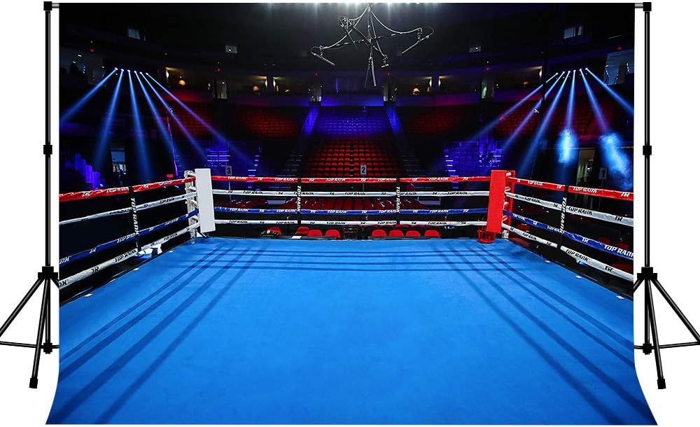 Amazon.com : CSFOTO 6x4ft Arena Photogarphy Backdrop for Boxing Match ...