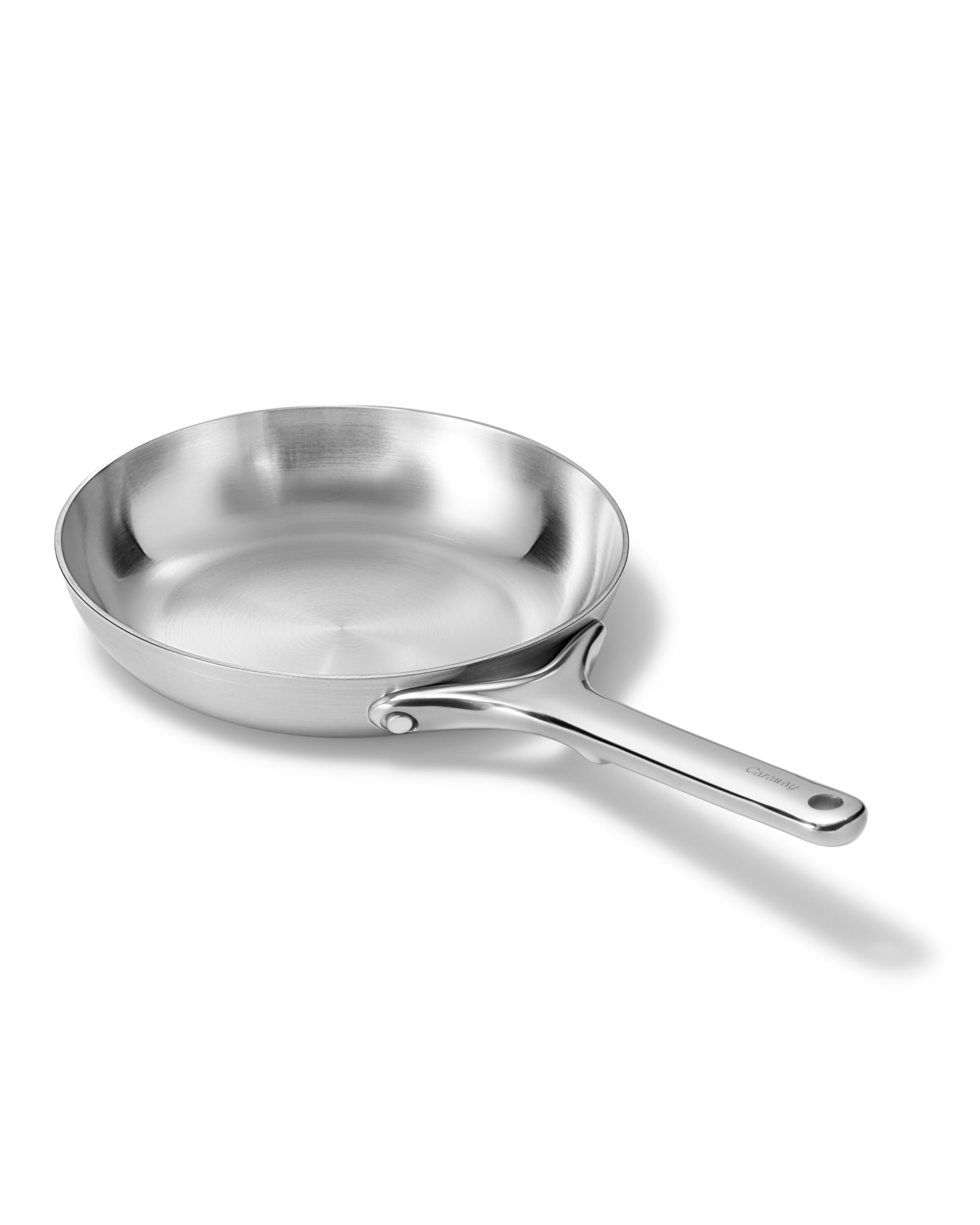 Amazon.com: Caraway Stainless Steel Fry Pan (1.05 qt, 8") - 5-Ply ...