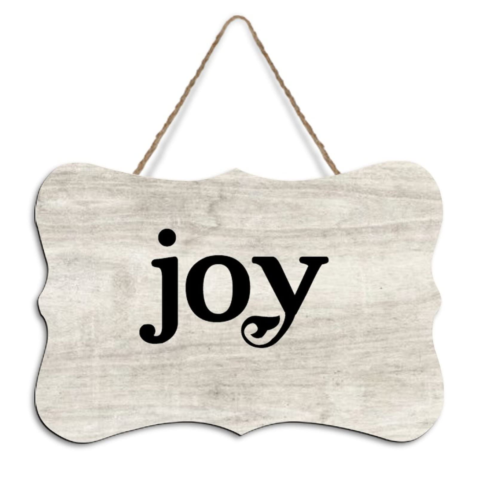 Joy Pallet Sign Wooden Outdoor JOY Sign With Outdoor Paint Garden