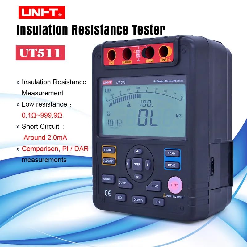 Snapklik.com : UNI-T Uni-Trend Ground Resistance Meter UT511/512/513A ...