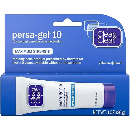 Amazon.com: Clean & Clear Persa-Gel 10 Oil-Free Acne Spot Treatment ...
