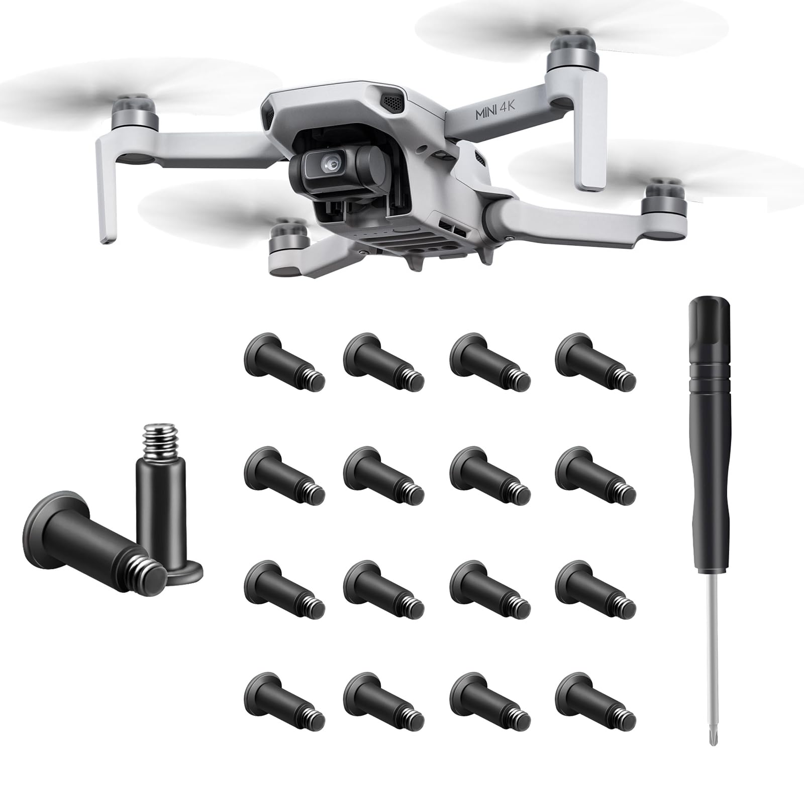 Amazon.com: Propeller Screw Pack Kit with Screwdriver for DJI Mini 4K ...