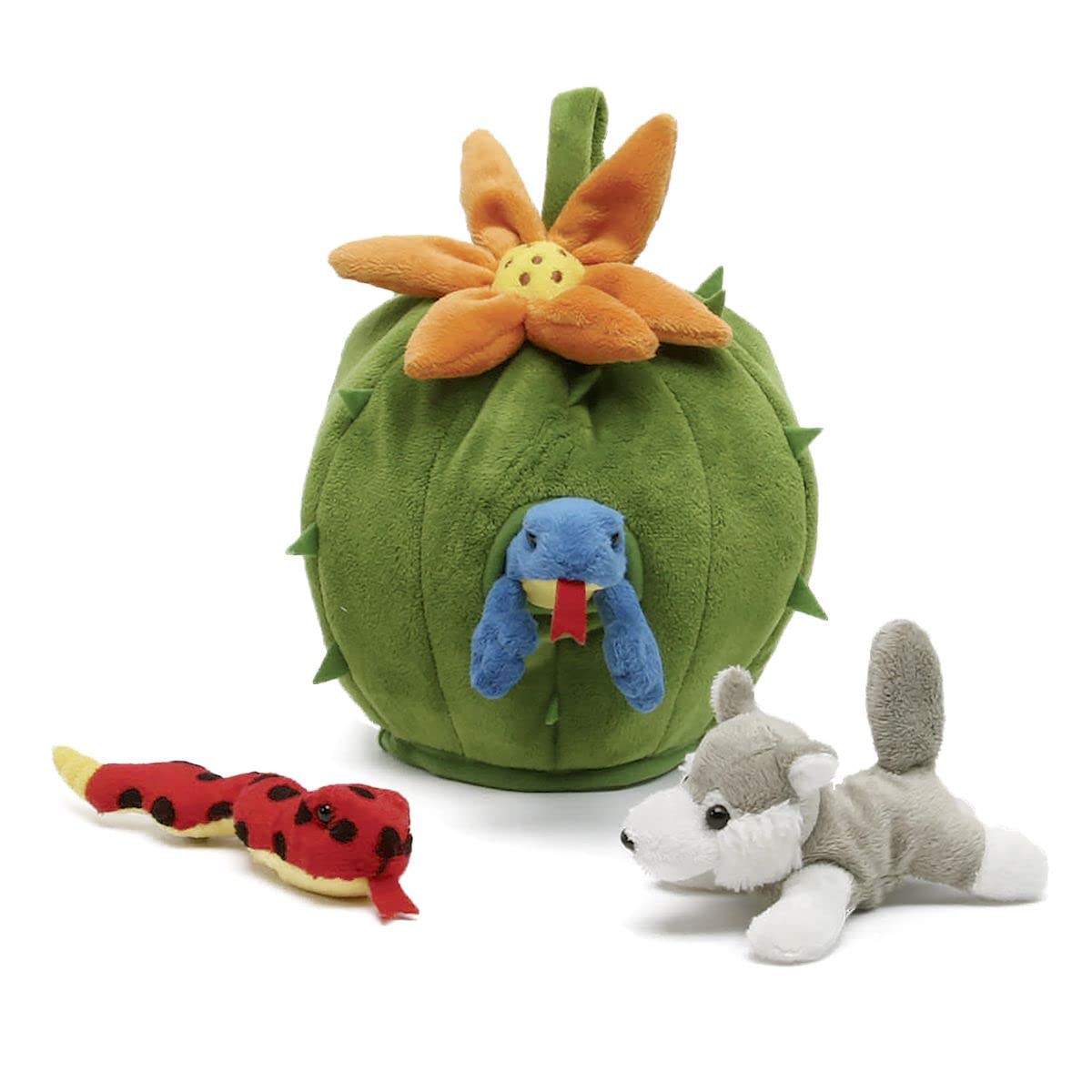 Amazon.com: 10" Cactus Finger Puppet Plush Stuffed Animal Play House ...