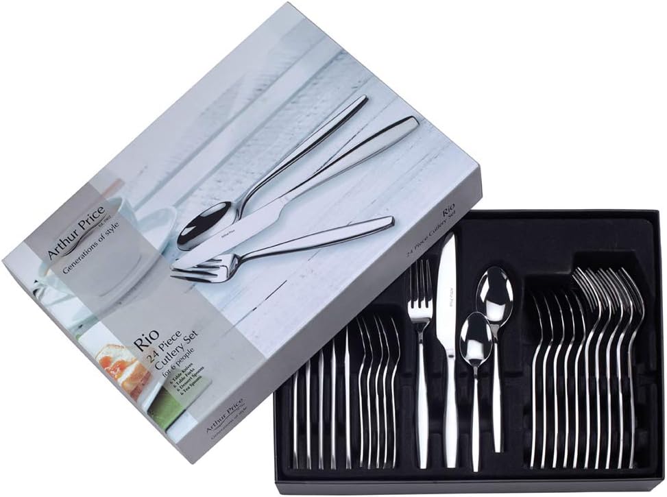 Arthur Price Rio 24 Piece Cutlery Set – BigaMart