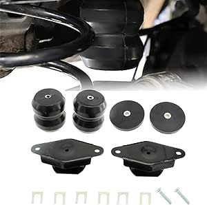 Amazon.com: HLUCHY FR350SDJ Rear Air Helper Spring Kit Rear Bump Stop ...