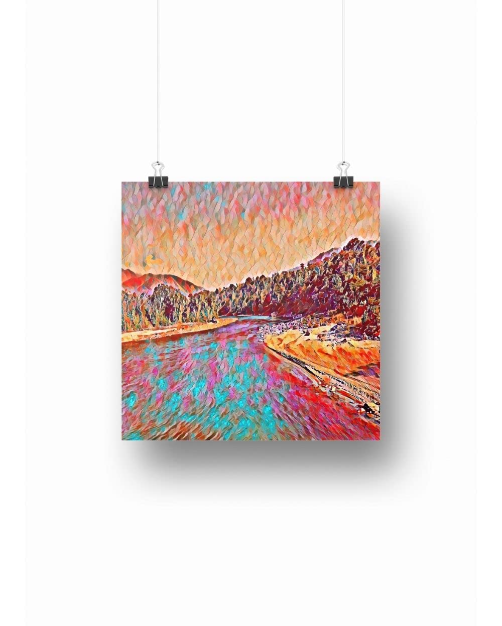Brain8 Art - Manas National Park, Assam - Landscape III - Digital Art ...