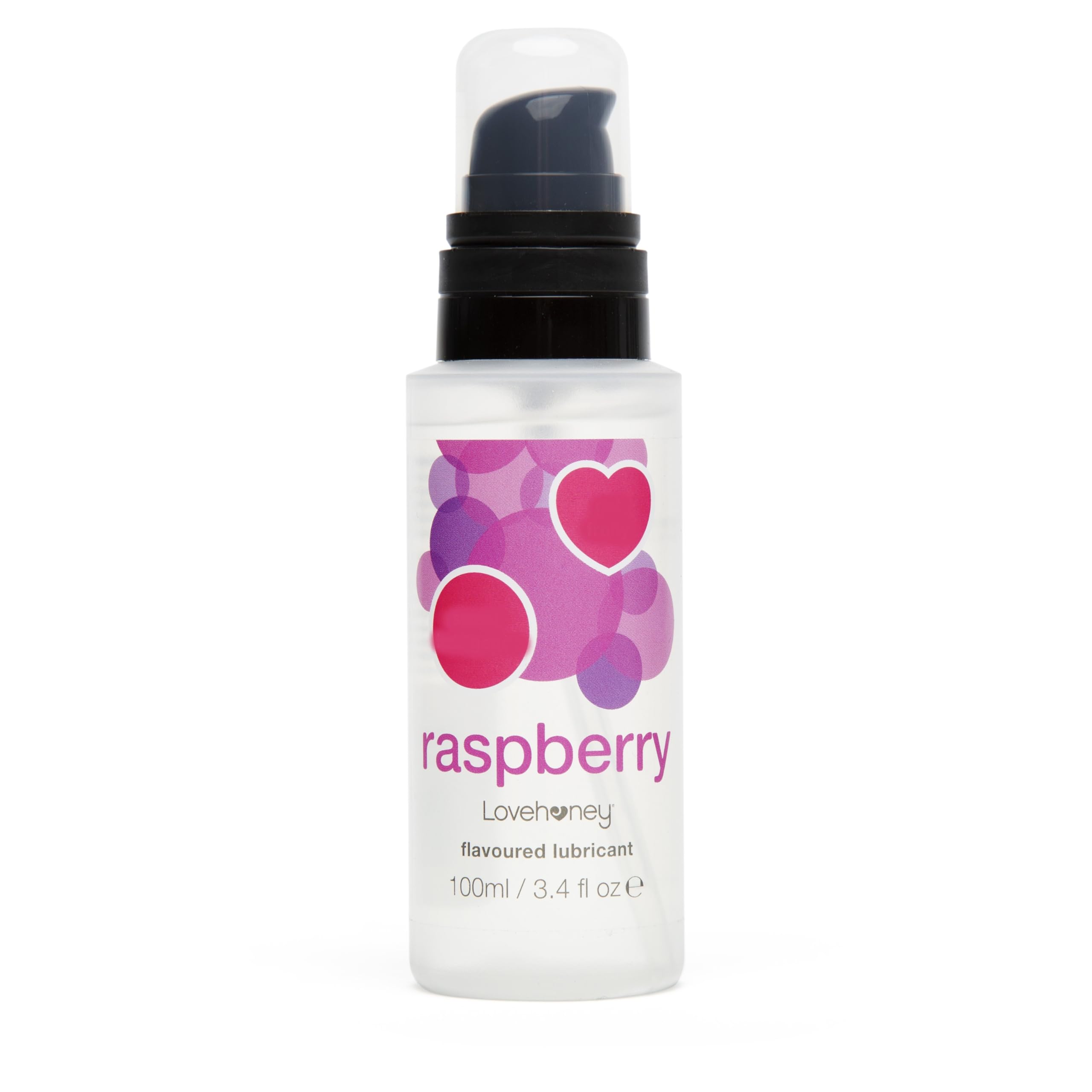 Lovehoney Raspberry Flavoured Lube - Water Based Lube Gel - Fruity ...