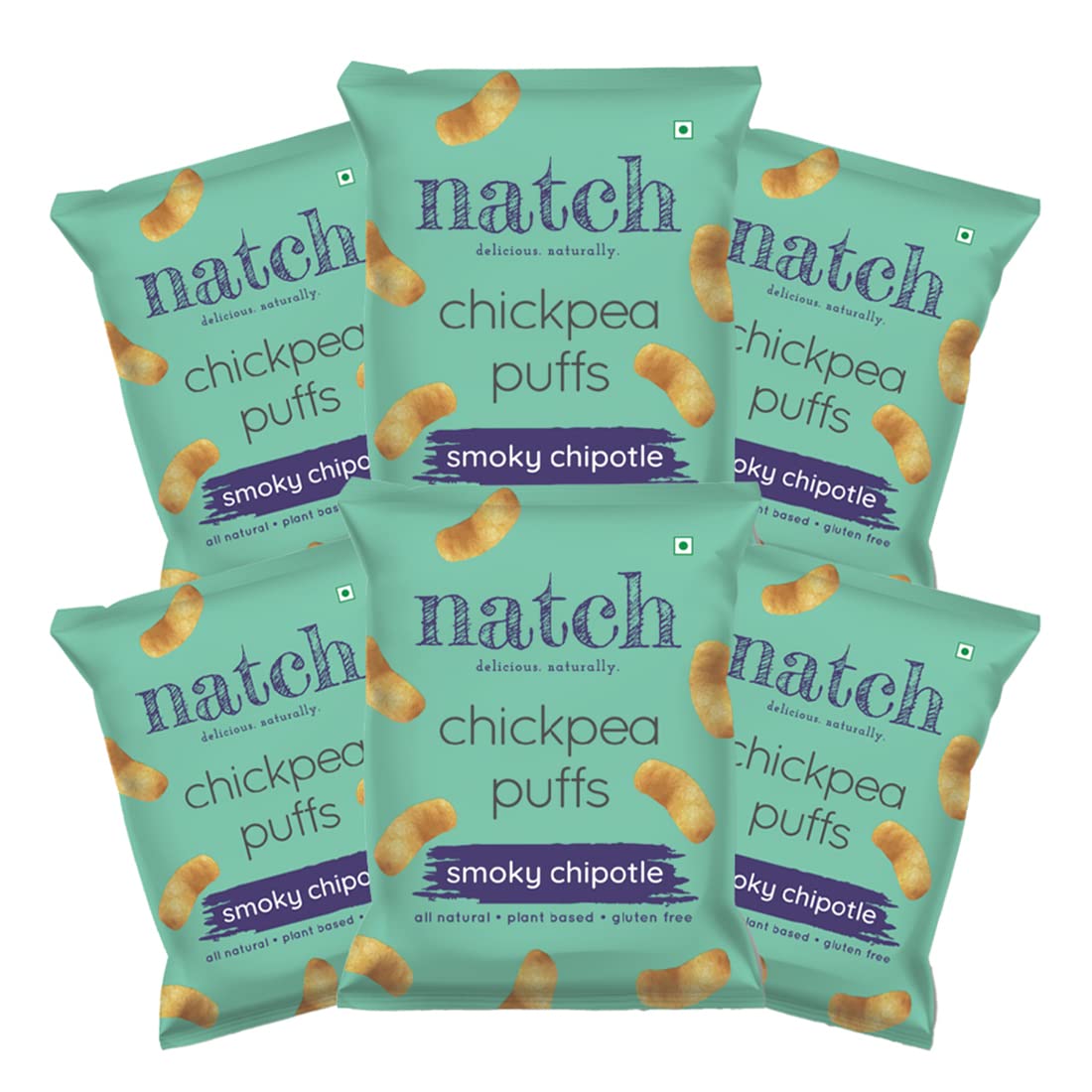 Natch Chickpea Puffs | 100% All Natural | Rich in Fiber and Protein ...