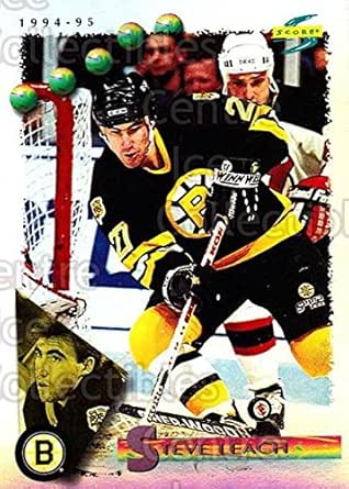 Amazon.com: (CI) Steve Leach Hockey Card 1994-95 Score (base) 79 Steve ...